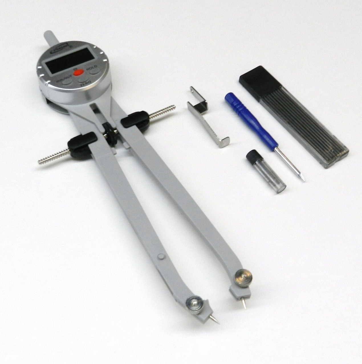 iGaging 8" Digital Compass & Divider Compass Metal Wood Digi 3-Way ...