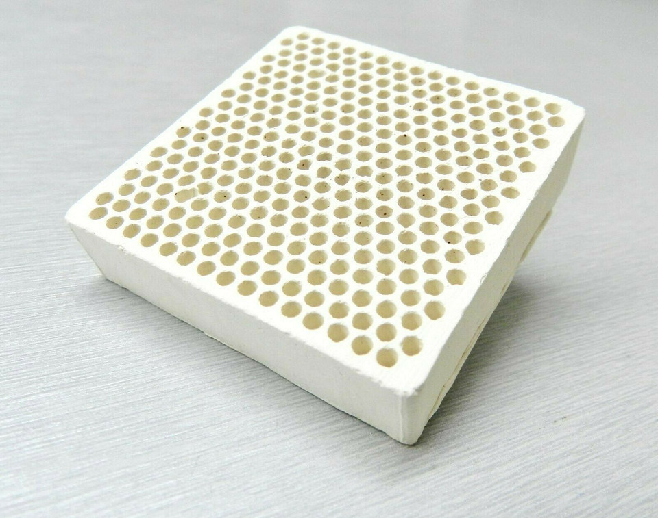 Ceramic Honeycomb Soldering Block 2 x 2" Jewelry Heat Plate Alumina Board