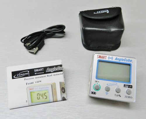 Smart Angle cube Igaging Gauge, Wireless Data Output Level Bevel & Tilt