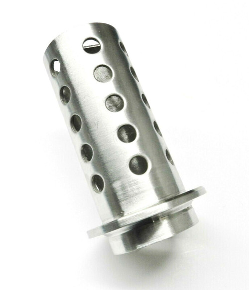 Perforated Casting Flask 2-1/2" x 6" Flask Vacuum Casting Stainless 1/8 ...