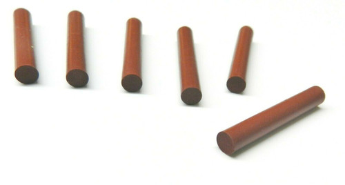 4mm Pin Polishers Red Fine Silicone Polishing Abrasive Pins 6Pcs Made ...