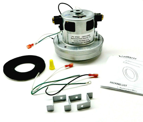 Vaniman Replacement Motor for Voyager Dust Collector & Vanguard Units ...