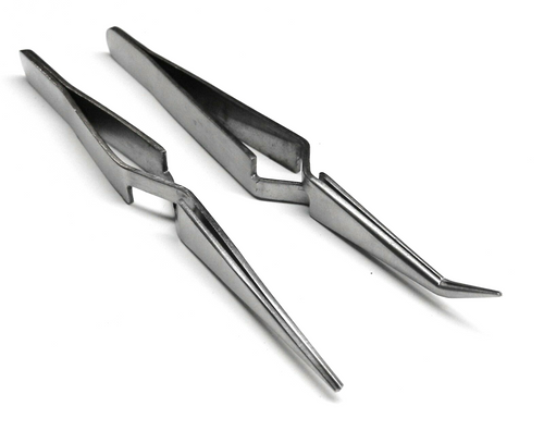 Cross Lock Tweezer Set