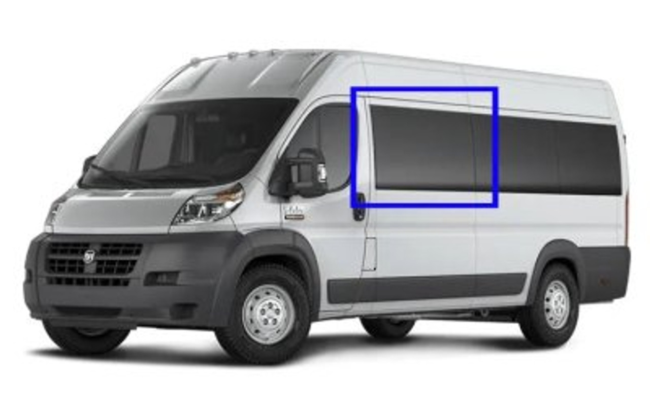 VWD Fixed Glass Window - ProMaster Van - Driver Side Forward