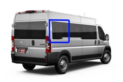 VWD Fixed Glass Window - ProMaster Van - Passenger Side Rear Quarter