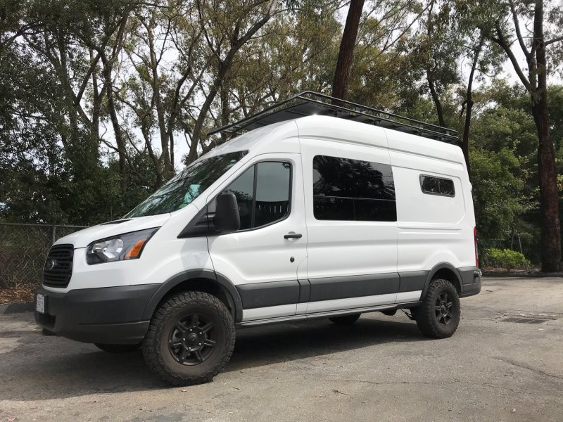 CRL Dual-Vent Window - Transit Van - Driver Side Forward