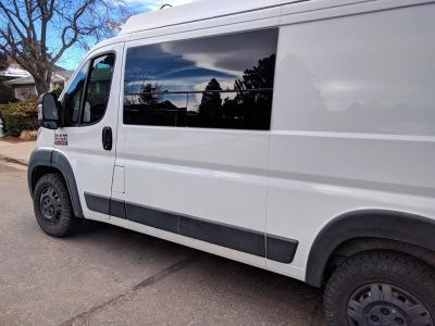 CRL Dual-Vent Window - ProMaster Van - Driver Side Forward