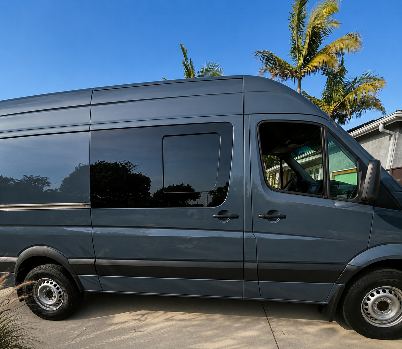 VWD SE-Series Sliding Van Window for Sprinter - Passenger Side Sliding ...
