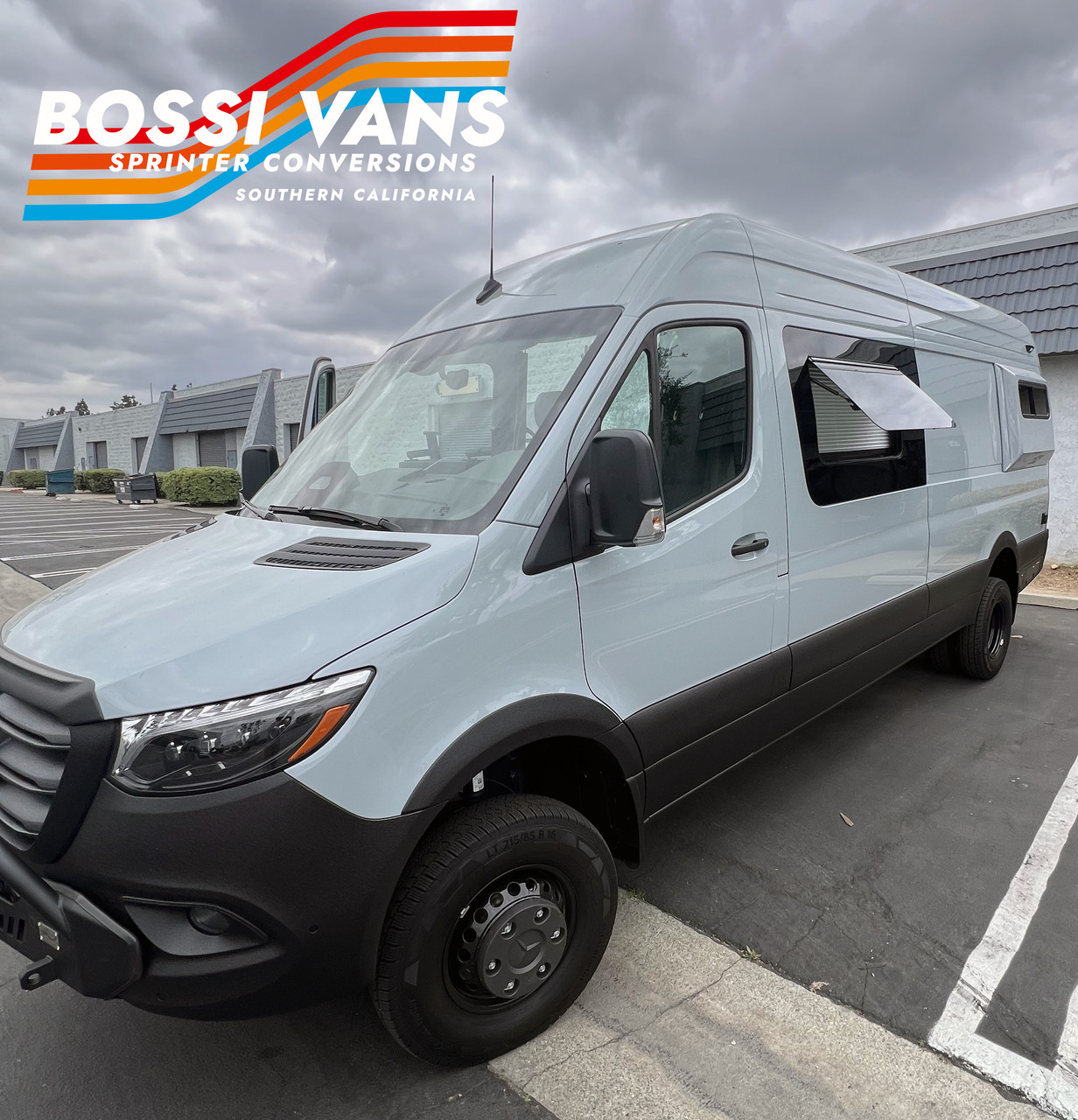 VWD Premium S2 Awning Window - Sprinter Van - Driver Side Forward