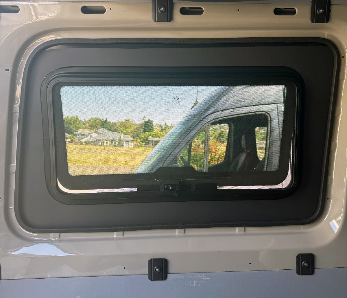 Crank-Out Awning Window - Sprinter Van - Driver Side Rear Quarter