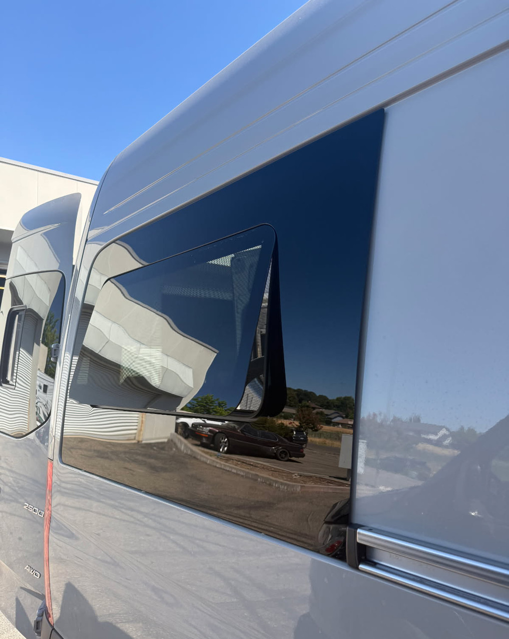 Crank-Out Awning Window - Sprinter Van - Passenger Side Rear Quarter
