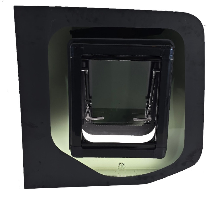 VWD Premium S2 Awning Window - Sprinter Van - Driver Side Rear Cargo Door