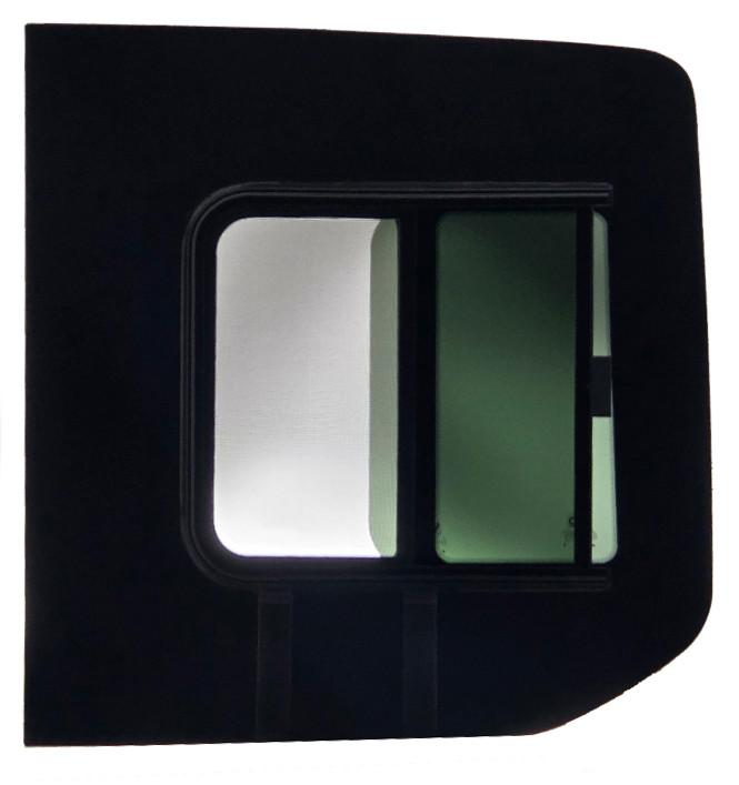 VWD SE-Series Sliding Window - Transit Van - Driver Side Rear Cargo Door