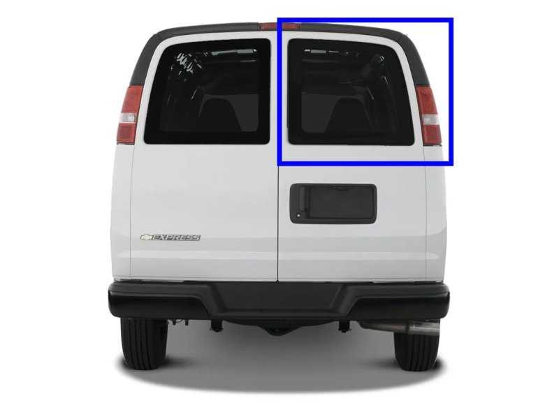 AM Auto Fixed Glass Window - Express, Savana Van - Passenger Side Rear ...