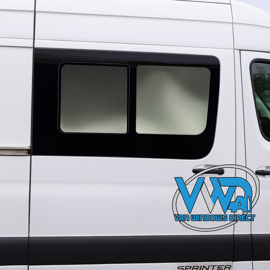 VWD SER-Series Sliding Van Window for Sprinter - Passenger Side Sliding ...