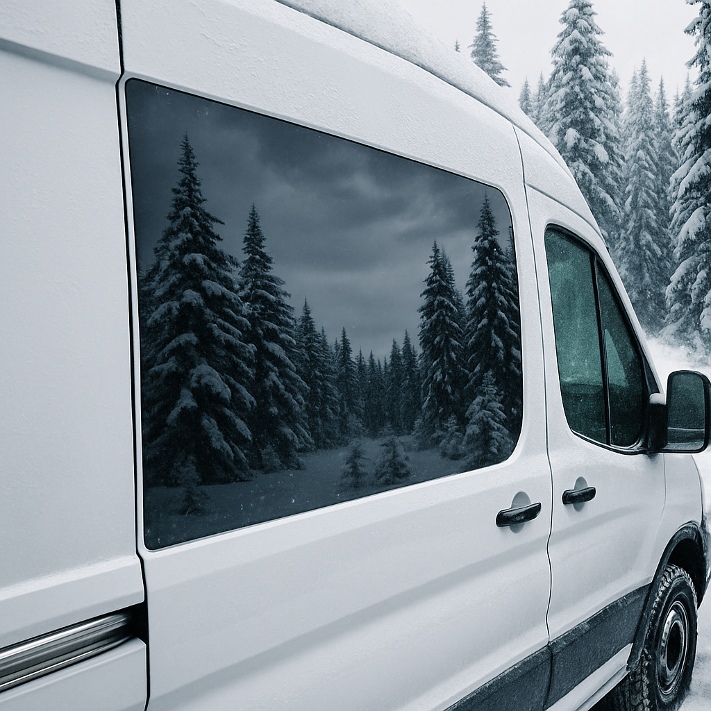 The VWD Ford Transit Van Window Difference - Van Windows Direct