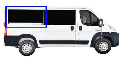 VWD Fixed Glass Window - ProMaster Van - Passenger Side Rear Quarter