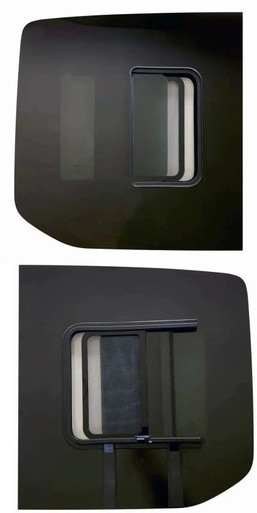VWD Sliding Window - Transit Van - Driver Side Rear Cargo Door