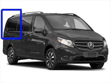 VWD Fixed Glass Window - Metris Van - Passenger Side Rear Quarter