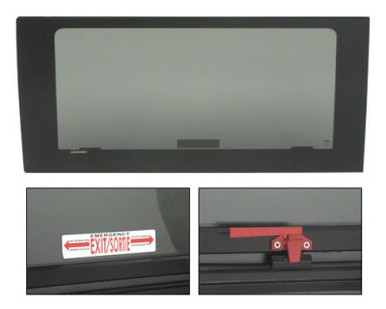 CRL Emergency Egress Window - ProMaster Van - Driver Side Forward