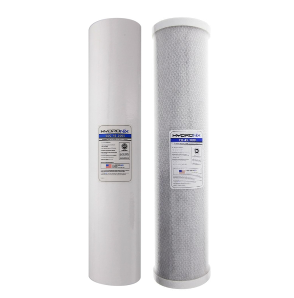 20" Big Blue 2 Stage Filter Kit