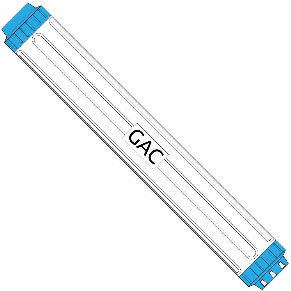 Pureflow 20-Inch High-Efficiency Gac Filter for Clean Water