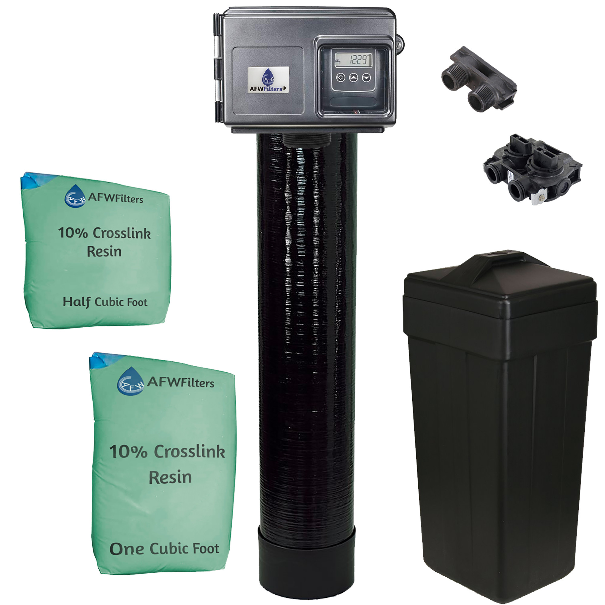 48K Digital Water Softener | Fleck 2510SXT System