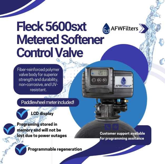 Fleck 5600SXT Metered Digital Softener Control Head