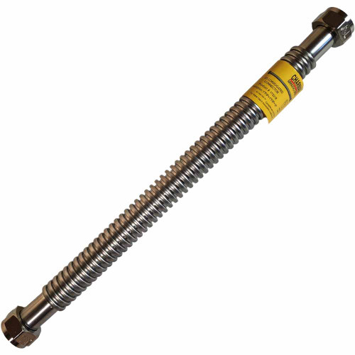 Corrugated Stainless Steel Flex Line with 1" Female NPT