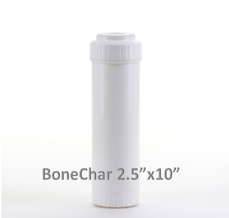 10" Bone Char Carbon Filter Remove Fluoride & Arsenic Filter