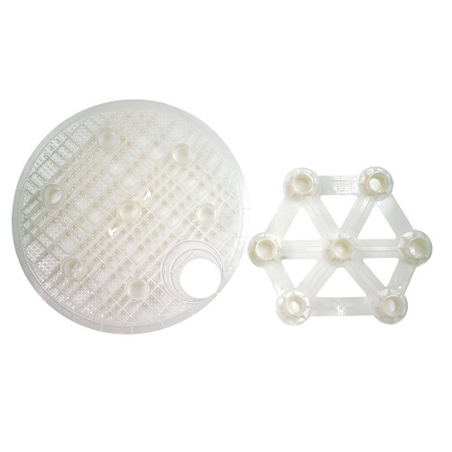 Brine Salt Grid 24" Round Brine Tanks with No Leg Assembly