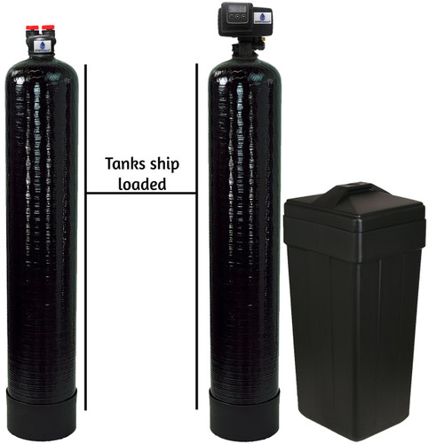AFWFilters 56SXT - Purolite Combo Softener & Upflow Filter Tank