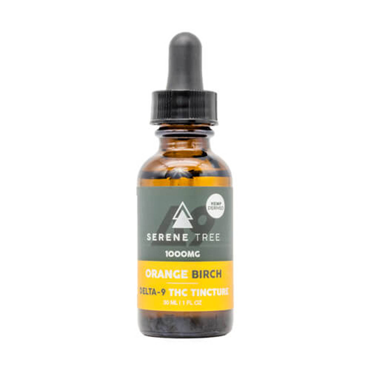 Serene Tree Delta 9 Thc Tincture Orange Birch 1000mg