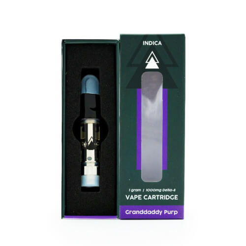Serene Tree Delta-8 THC Vape Cartridge - 1 Gram - Granddaddy Purp