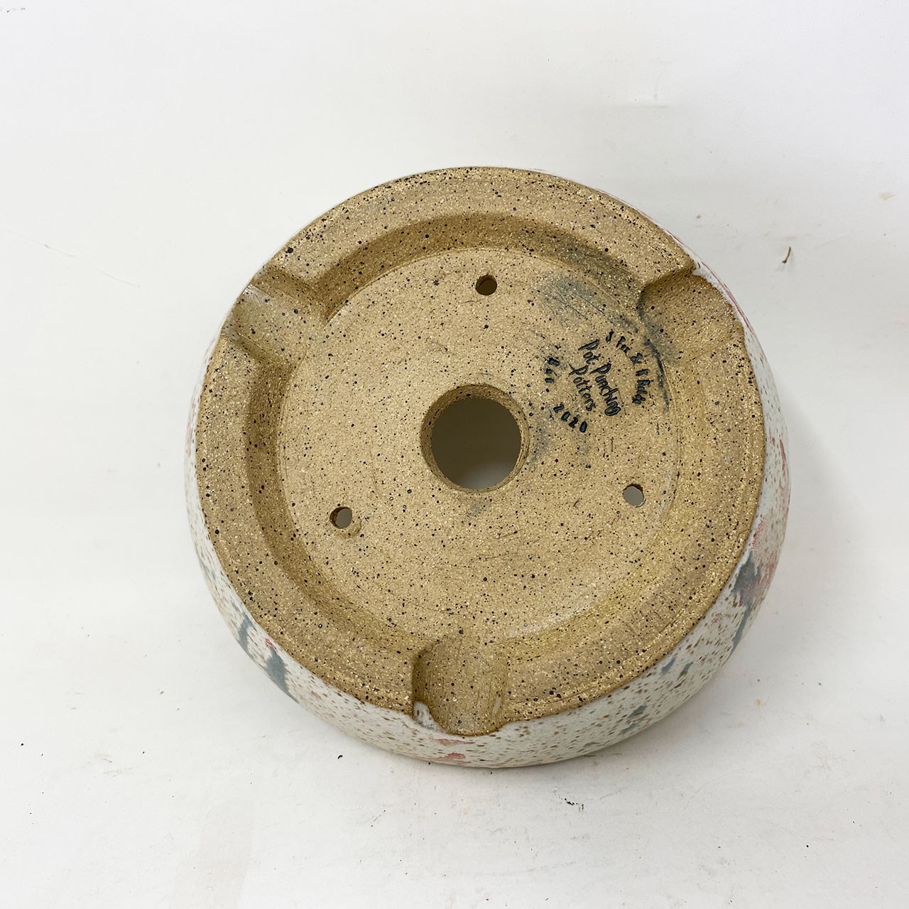 5 3/4" Handmade Planter by the Pot Punching Potters at NeBonsai.com