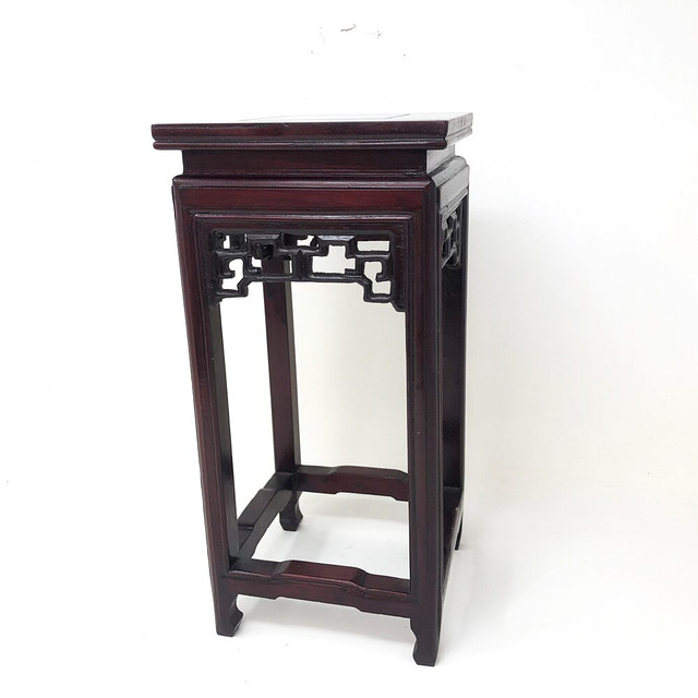 Rosewood Cascade Bonsai Display Stand - New England Bonsai