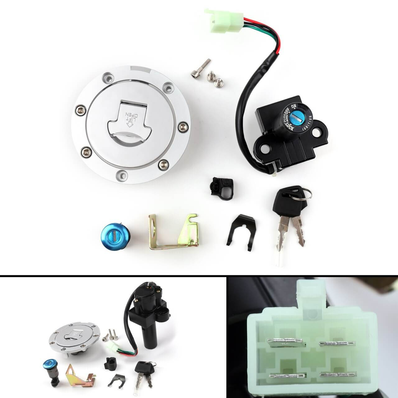 Ignition Key Switch Lock Set For Honda CB750 Nighthawk 91-03 Generic ...