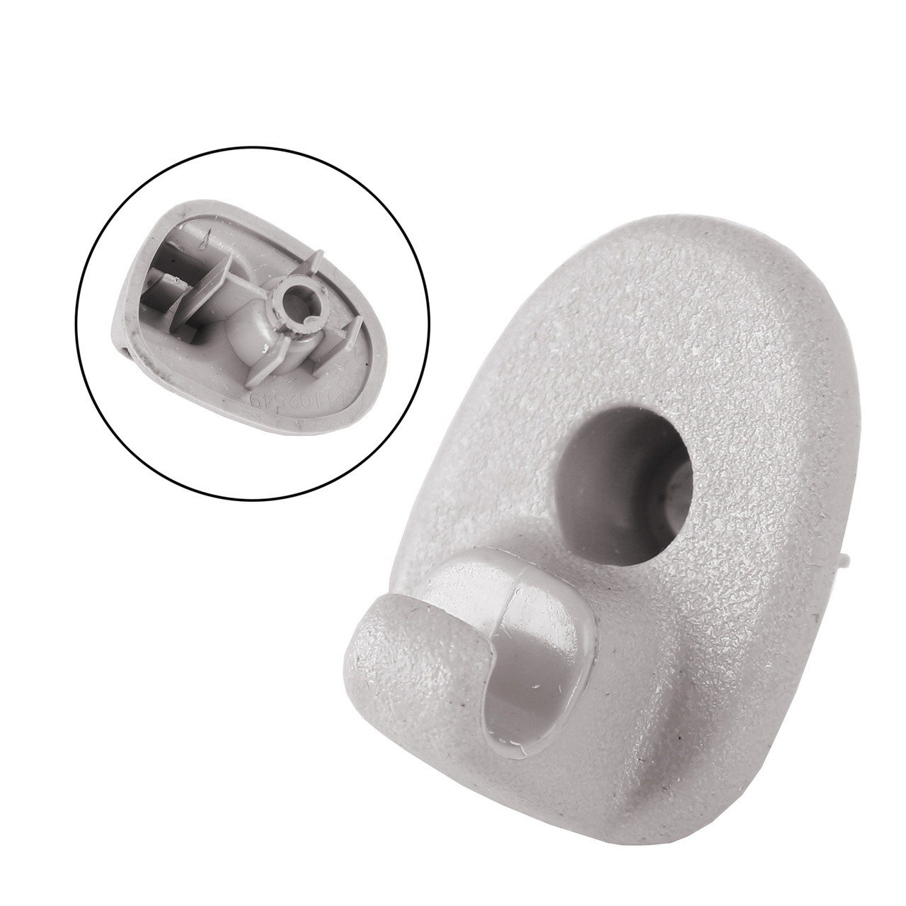 Sun Visor Hook Clip Bracket Replacement For Audi A3 A4L A5 Q3, Grey ...