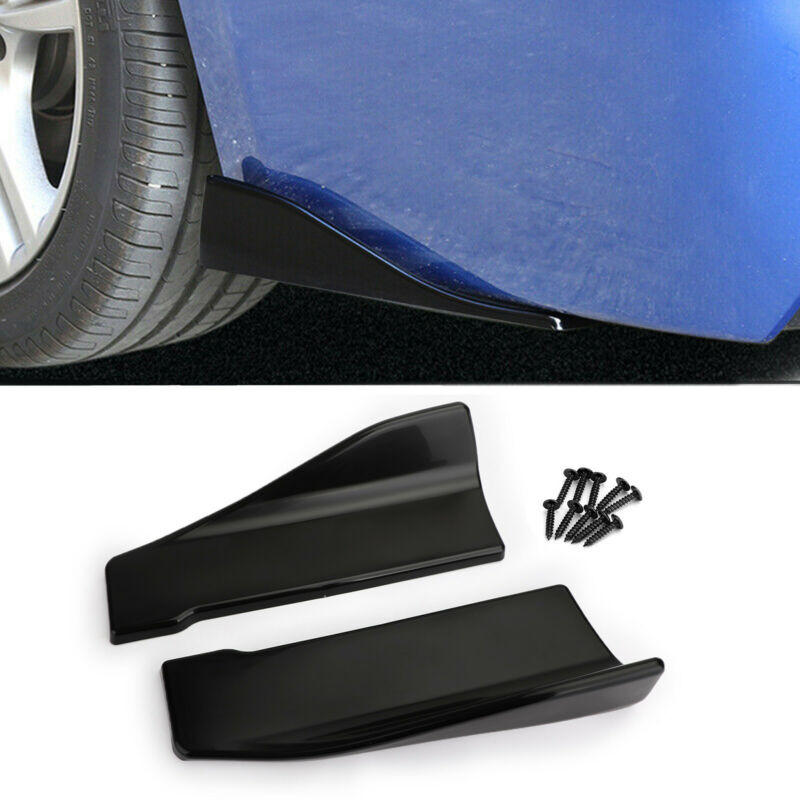 86.6" Universal Side Skirt Extensions Rocker Panel Splitters Lip ...
