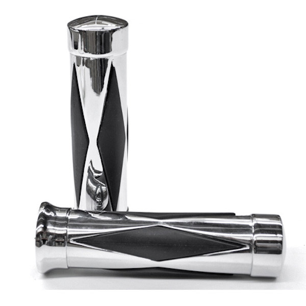 Grips Harley Davidson & Custom Choppers, up to 2007,Chrome Diamond ...