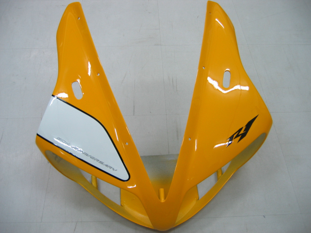 2002-2003 Yamaha YZF-R1 Yellow White Black R1 Racing Amotopart Fairings ...