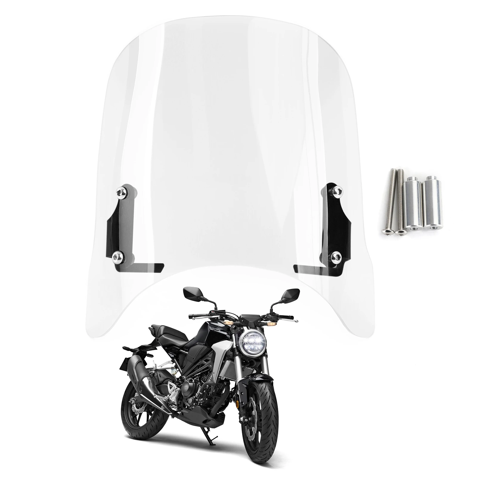 Windshield For Honda CB125R CB250R CB300R 2018-2020 CLE Generic ...