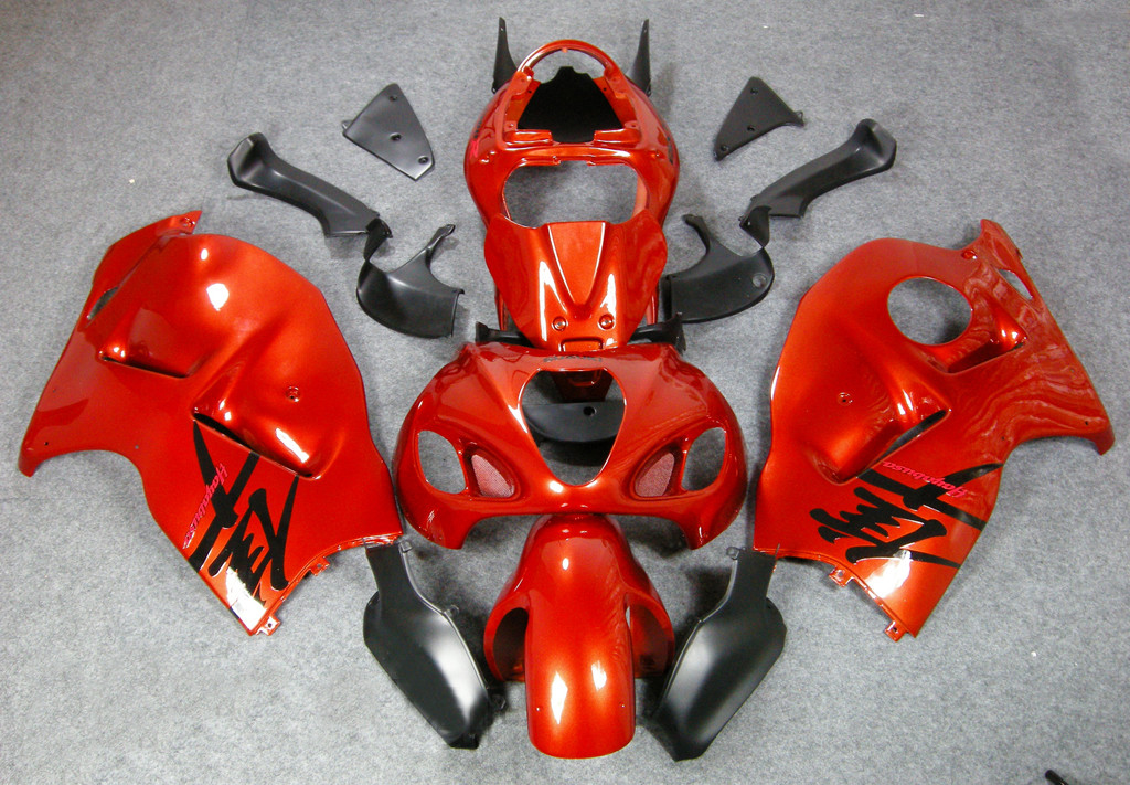 1999-2007 Suzuki GSX1300 Hayabusa Amotopart Fairings Red & Black ...
