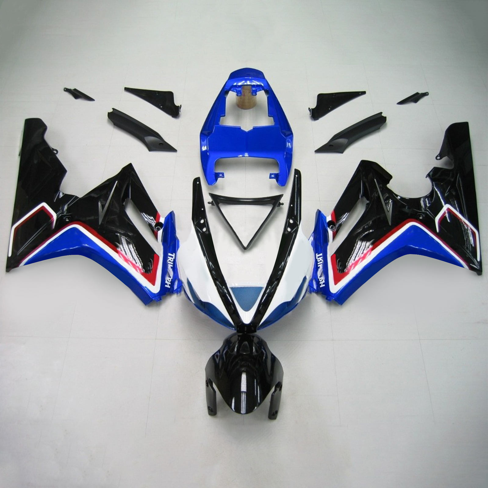 2006-2008 Triumph Daytona 675 Amotopart Injection Fairing Kit Bodywork ...