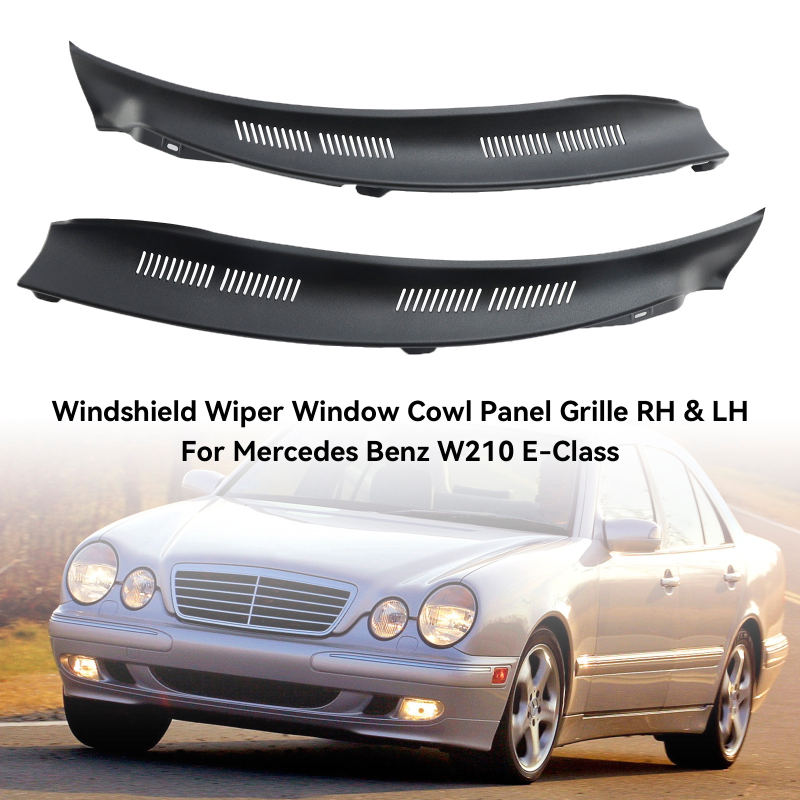 2004-2008 Ford F150 Windshield Wiper Window Cowl Panel Grille RH & LH ...