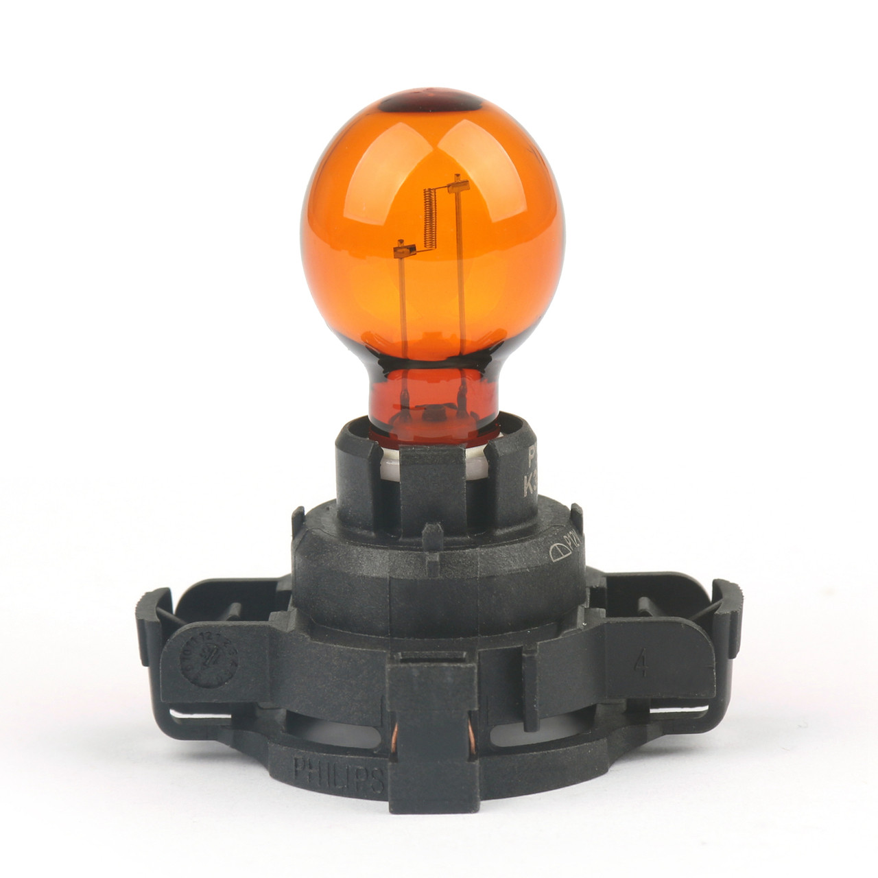 Philips Standard PY24W 12190SV 24W One Amber Bulb Turn Signal Daytime ...