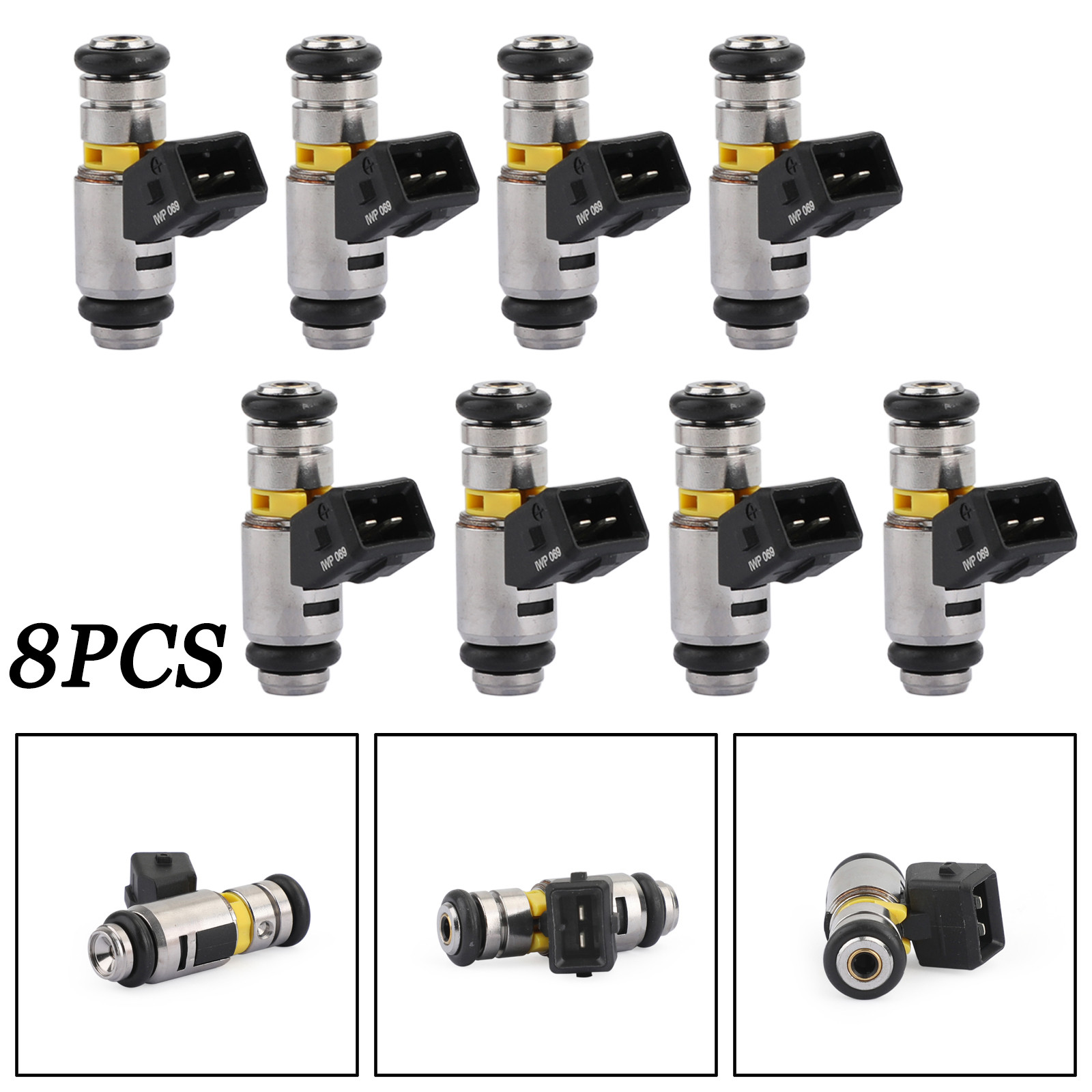 Fuel Injectors Fit For 350 MPI Alpha/Bravo 6.2L MPI Bravo 454 MAG MPI ...
