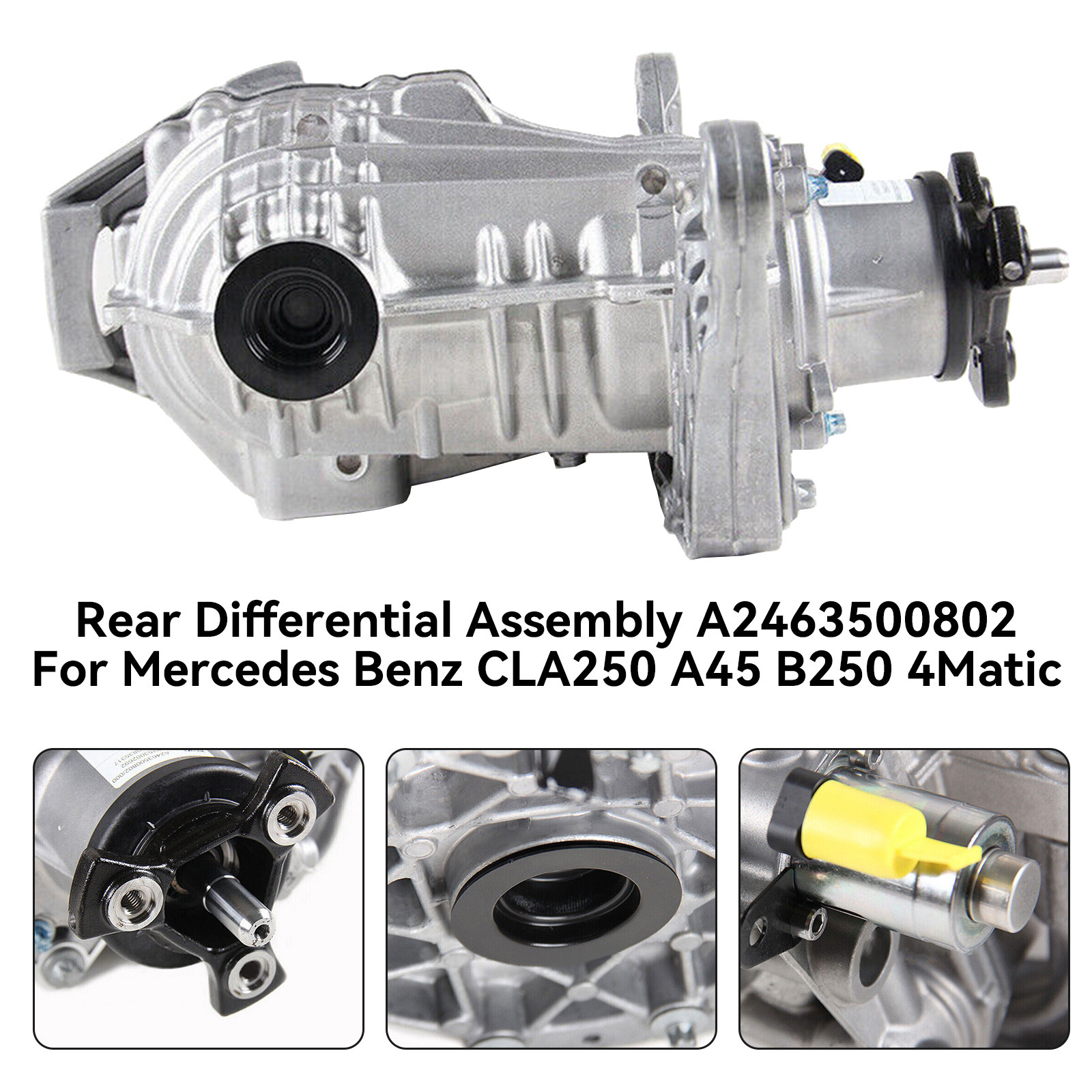 Mercedes Benz CLA/W117 CLA 220/250 4-MATIC 45AMG Rear Differential ...