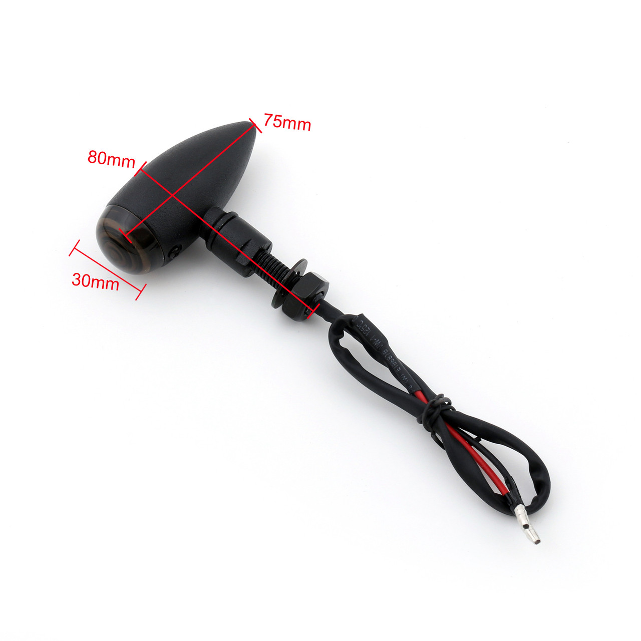 Bullet Turn Signal Lights Indicators Cruiser Chopper Harley Softail ...