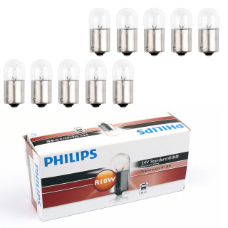 PHILIPS PSY24WSV PSY24W 12180SV 12180 Silver Bulb PG20-4 Turn Singal ...